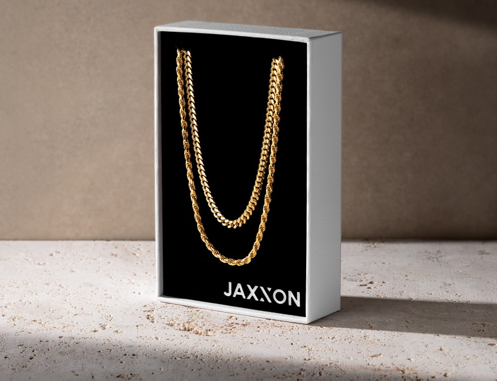 Men's Jewelry Sets: Chain & Bracelet Sets | JAXXON