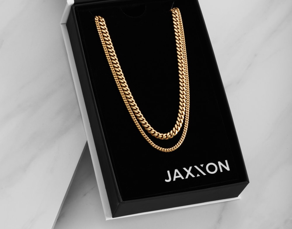 Men's Jewelry Sets: Chain & Bracelet Sets | JAXXON